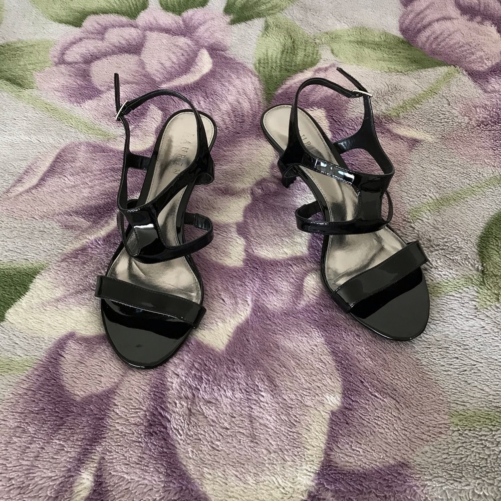 Lauren Ralph Lauren Patent Leather Dress Heels - Gem